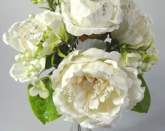 Cream peonies | Etsy