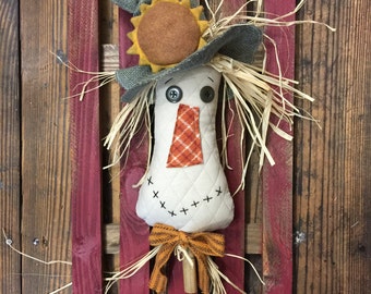 Primitive scarecrow | Etsy