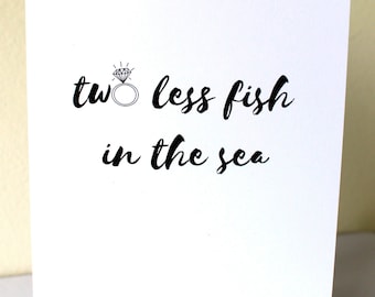 Two less fish | Etsy