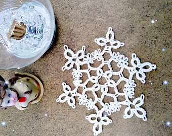 Lace snowflakes | Etsy