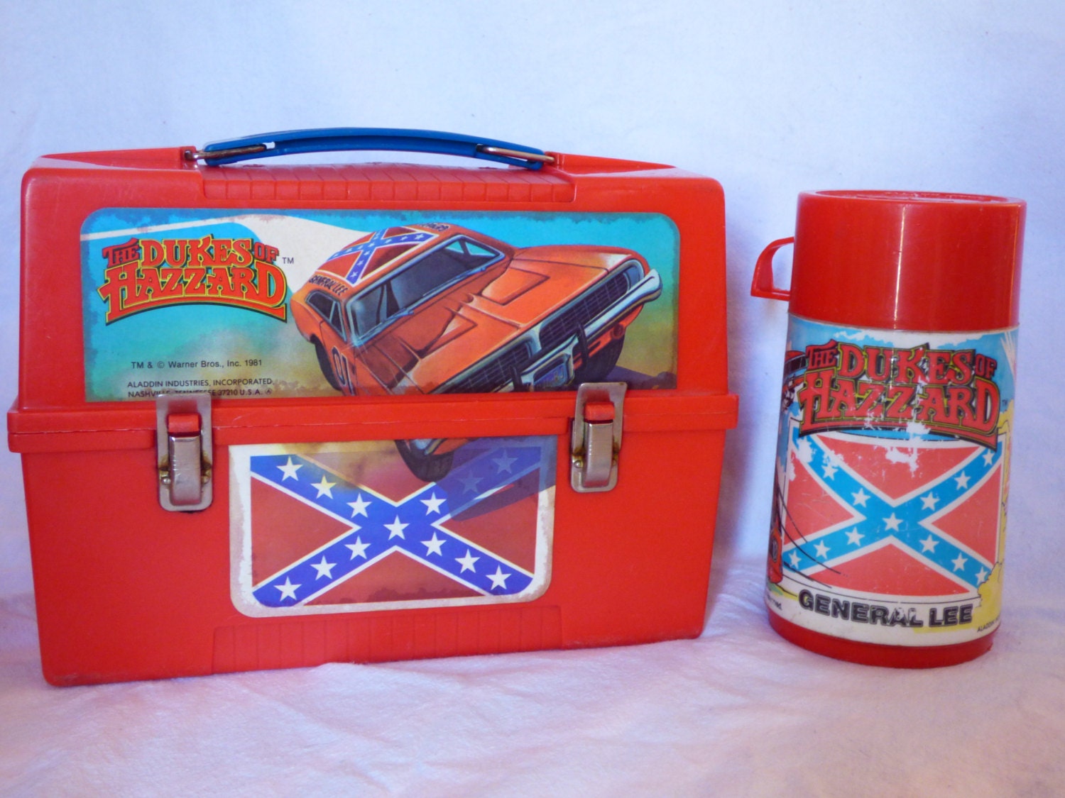 1980 Dukes of Hazard Lunch Box with Thermos Aladdin Industries – Haute ...