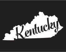 Unique kentucky car decal related items | Etsy