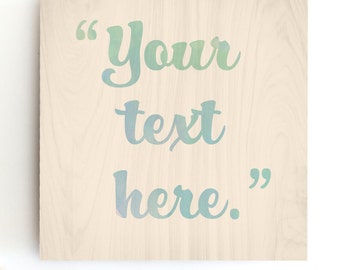 Text wall art | Etsy