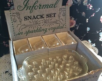 1950s snack set | Etsy