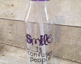 Water bottle sayings | Etsy