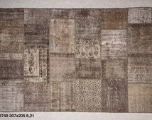 Unique patchwork carpet related items | Etsy