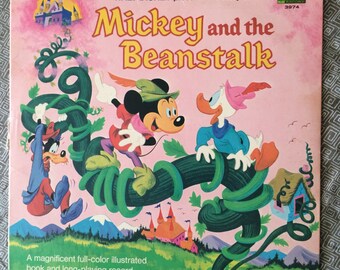 Mickey beanstalk | Etsy