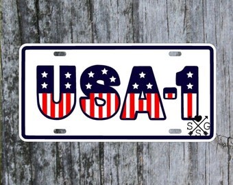 Front license plate | Etsy