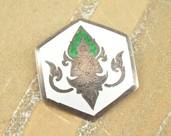 Unique siam sterling pin related items | Etsy