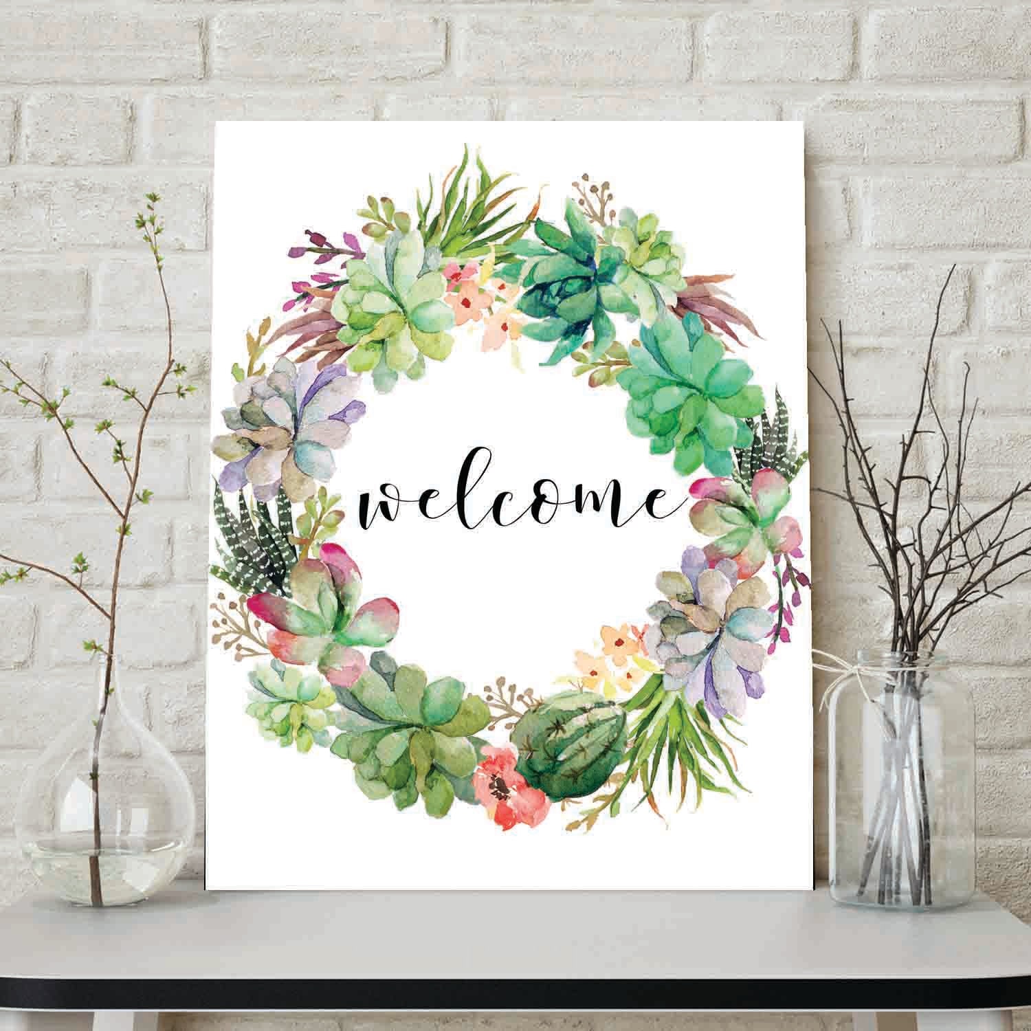 Communitywelcome Sign Flowers