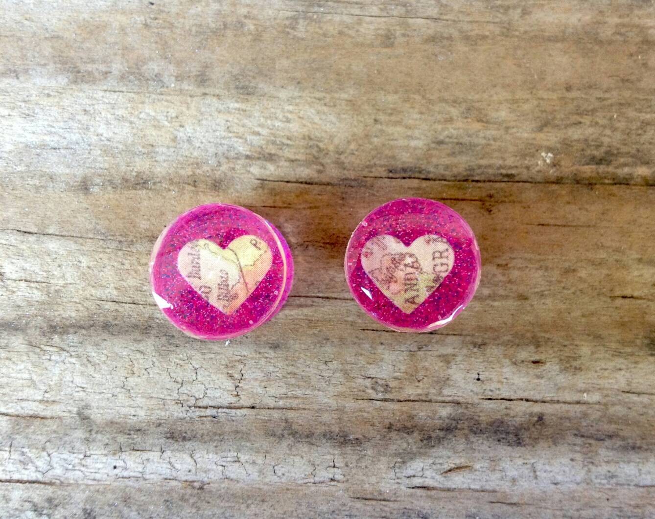 1/2 inch 12mm custom ear gauges / flesh plugs / half inch