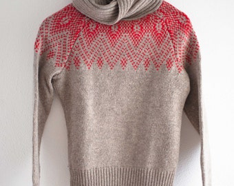 Scandinavian sweater | Etsy