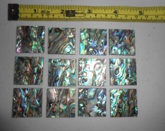 Items similar to Blue Paua Shell Flexible Adhesive Veneer (Mother of ...
