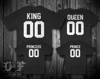 King queen princess | Etsy