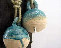 Unique pottery bell related items | Etsy