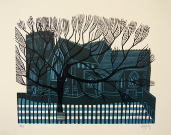 Wood & Linocut Prints – Etsy UK