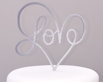 Unique acrylic cake topper related items | Etsy