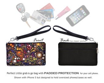 Wristlet phone case | Etsy