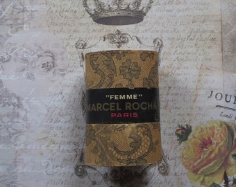 Vintage Devon Violets Glass Perfume Bottle with by MiladyLinden