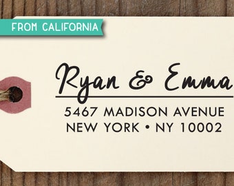 custom RUBBER STAMP with proof from USA custom by savethedate