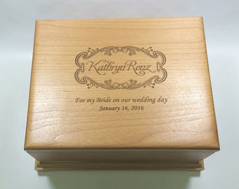 Laser engraved boxes | Etsy