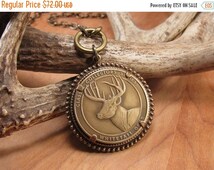 VD SALE EXTENDED Upcycled Jewelry - Coin Necklace - Hunting Related ...