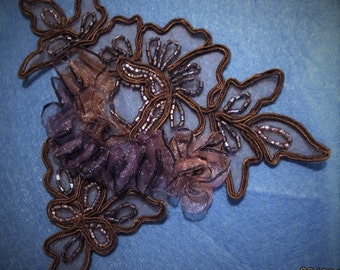 Organza applique | Etsy