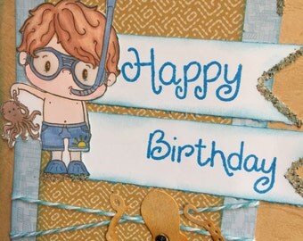 Octopus birthday | Etsy