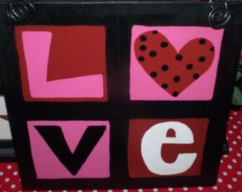 Love wall decor | Etsy