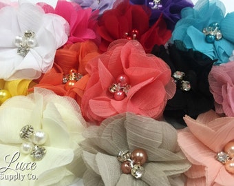 Fabric flowers | Etsy