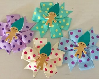 Troll hair clip | Etsy