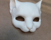 Unique cat mask related items | Etsy
