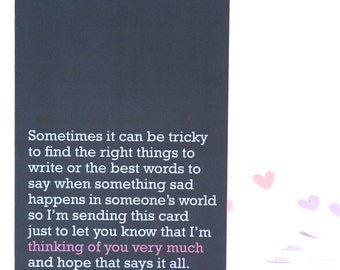 Sympathy Cards – Etsy