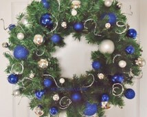 Popular items for ornament wreath on Etsy