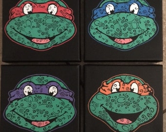Tmnt painting | Etsy