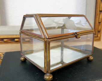 Glass display box | Etsy