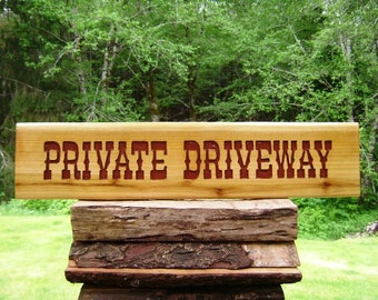Driveway sign | Etsy