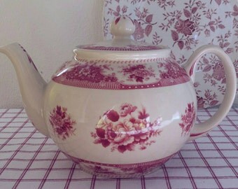 Unique red transferware related items | Etsy