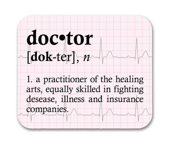 Doctor Definition Mouse Pad