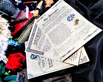 Supernatural journal pages mythical evil creatures spirits