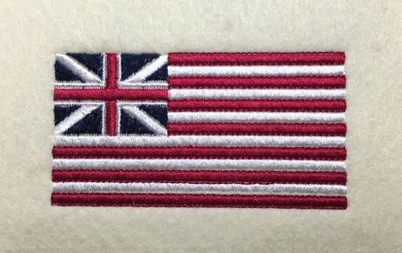 Grand Union Flag USA 1776 Embroidery Design in 4x4 and 5x7