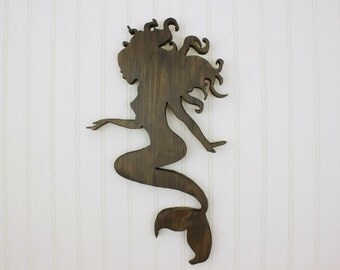 Mermaid cut out | Etsy