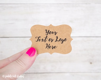 Custom Stickers Custom Labels Set of 70 1 x by SaddleHillStudios