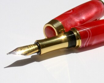 Fountain pen Gift closed ends design Large by ZmanCustomPens