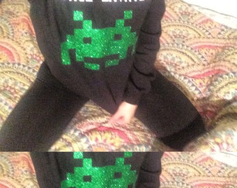 Items similar to Black Meow Sweatshirt on Etsy