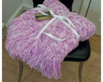 Knit lap blanket | Etsy