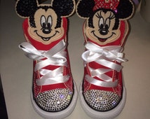 Popular items for minnie mouse converse on Etsy