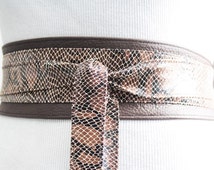 Unique snakeskin corset related items | Etsy