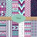 Tribal Digital Paper: Tribal Patterns include