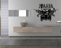 Unique mafia decal related items | Etsy